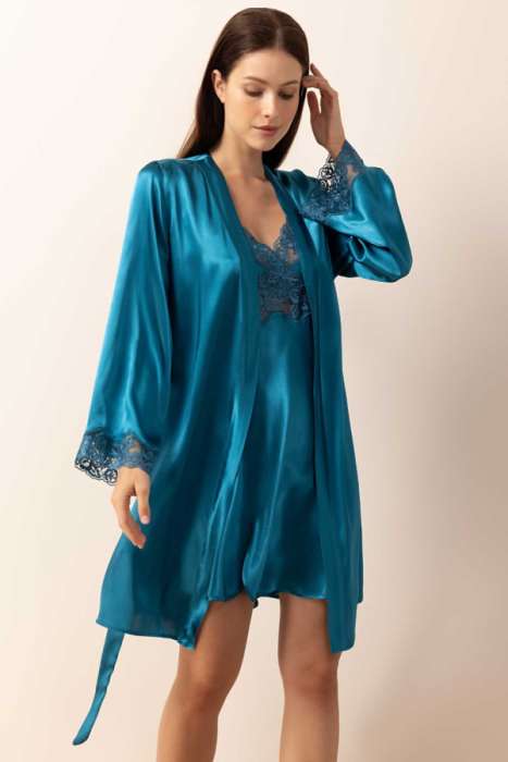 Saten Gecelik Modelleri ve Saten Gecelik Takımı | Hızlı Kargo